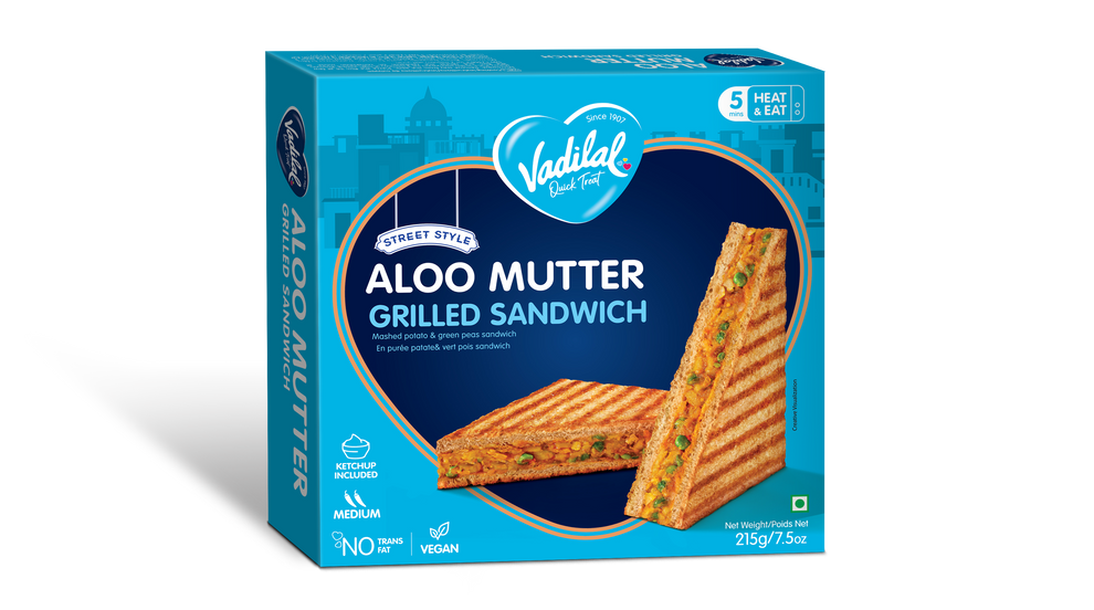 Aloo Mutter Sandwich – Vadilal Quick Treat