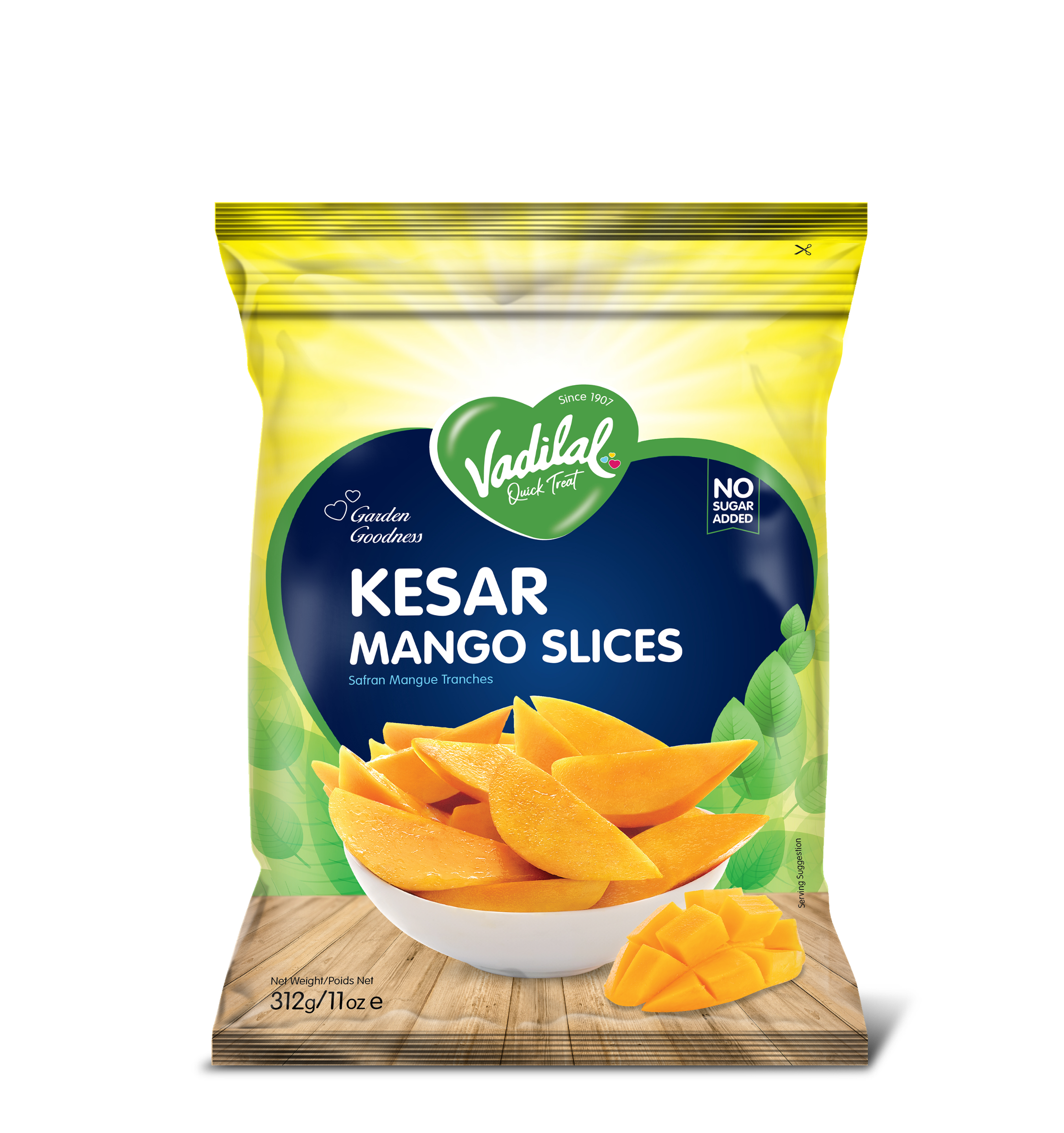Kesar Mango Slices – Vadilal Quick Treat
