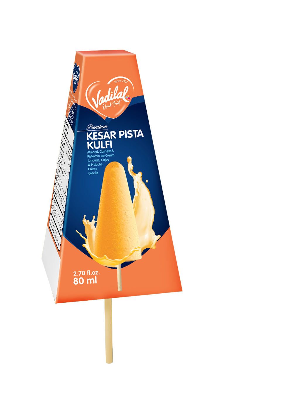 Kesar Pista Kulfi – Vadilal Quick Treat