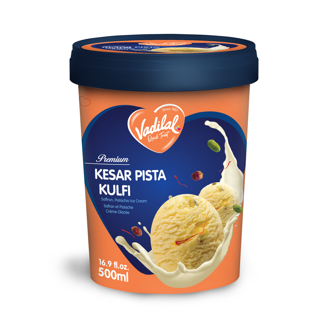 Kesar Pista Kulfi – Vadilal Quick Treat