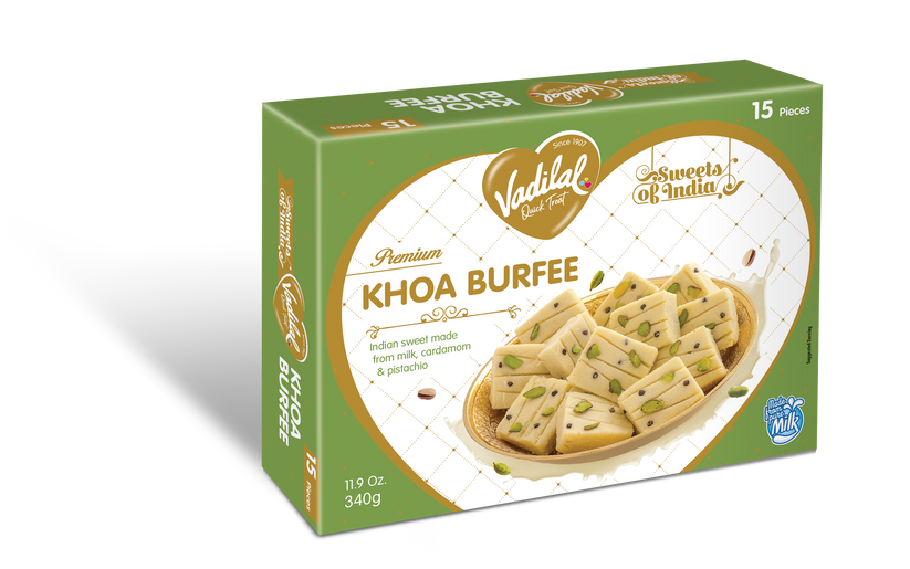 Khoa Burfee – Vadilal Quick Treat