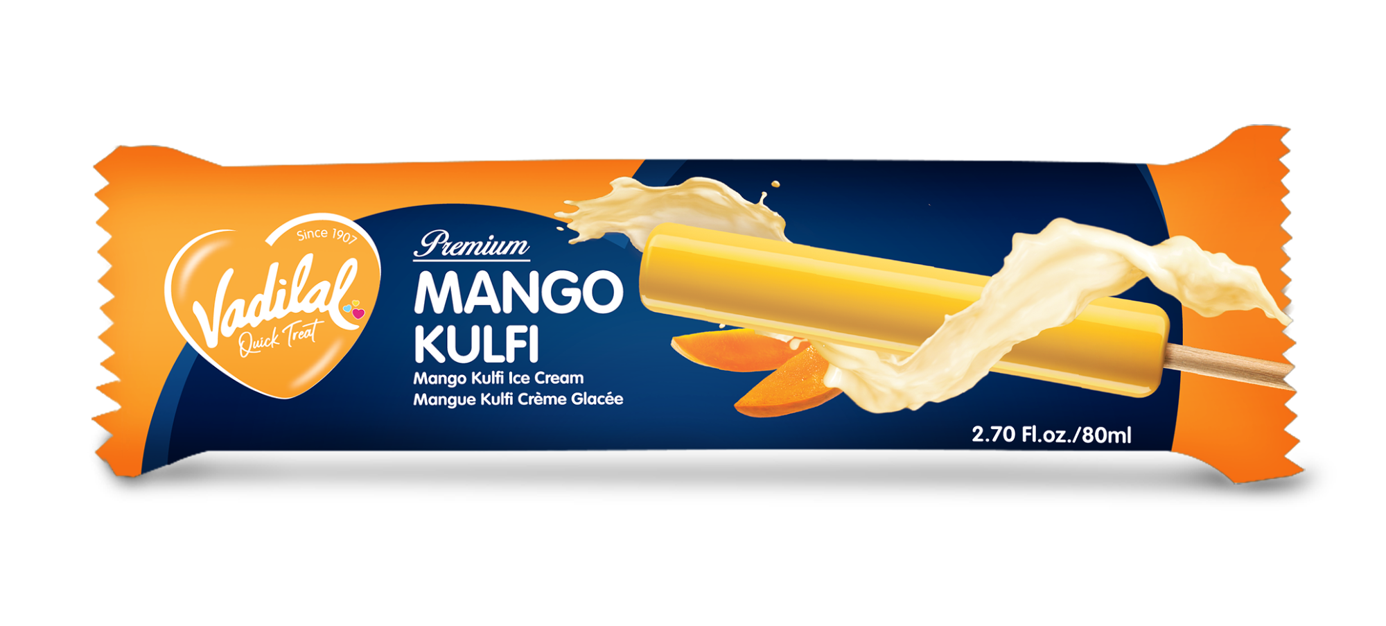 Mango Kulfi – Vadilal Quick Treat