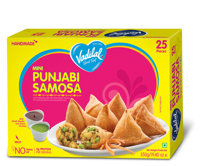 Mini Punjabi Samosa – Vadilal Quick Treat