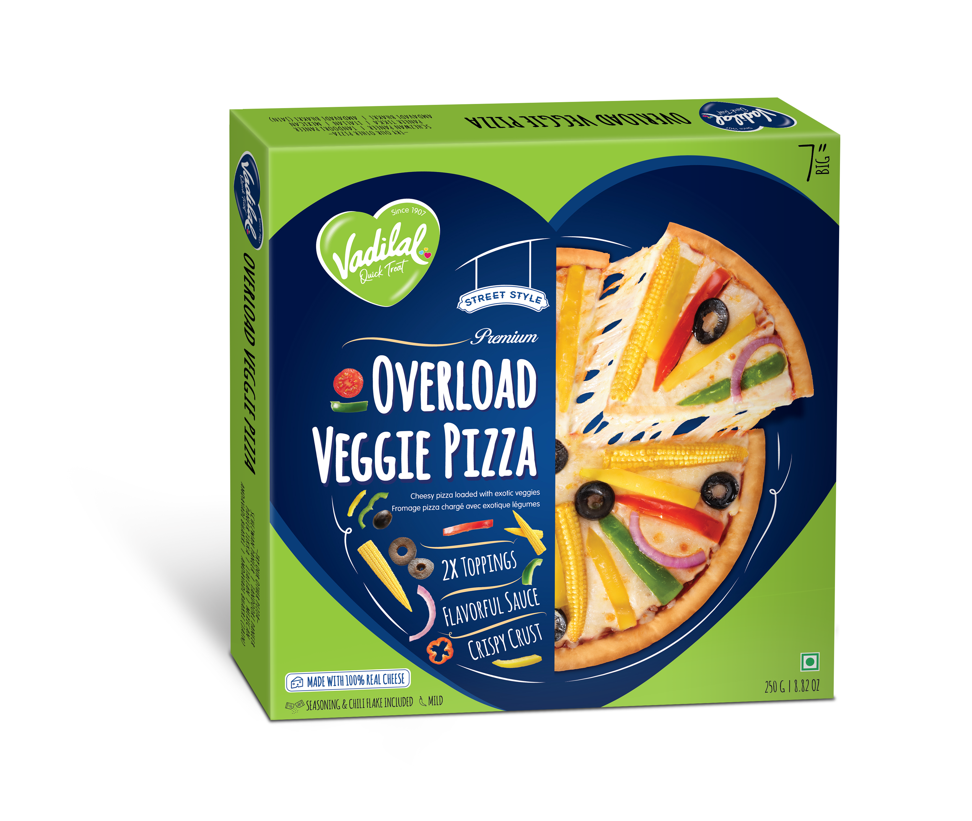 Overload Veggie Pizza – Vadilal Quick Treat