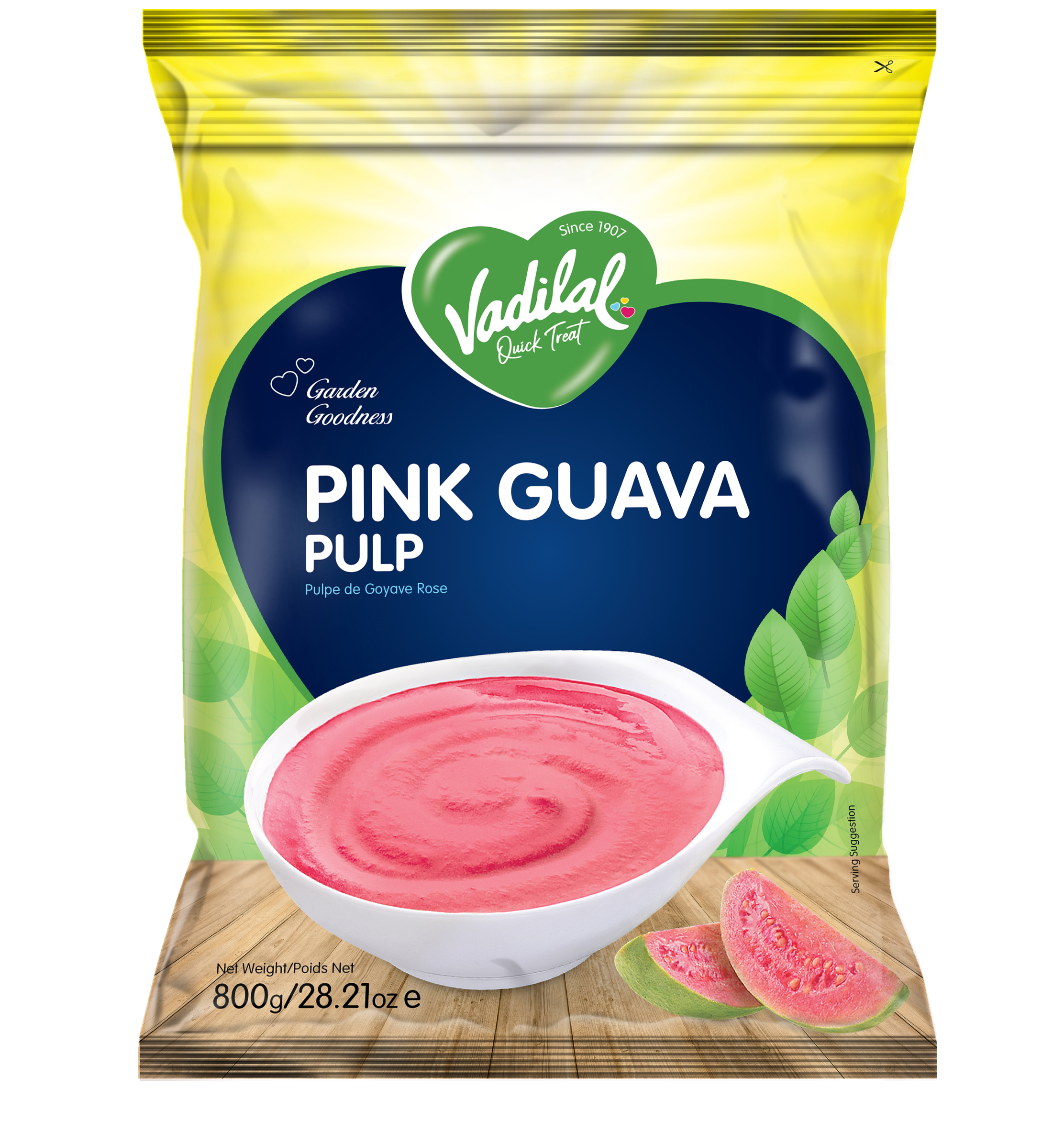 Pink Guava Pulp – Vadilal Quick Treat