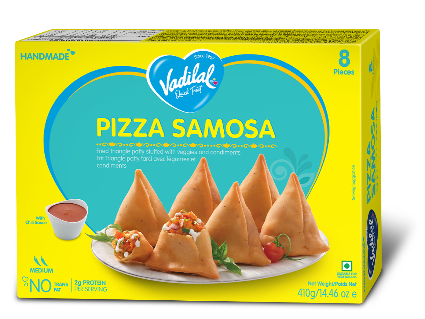 Pizza Samosa – Vadilal Quick Treat