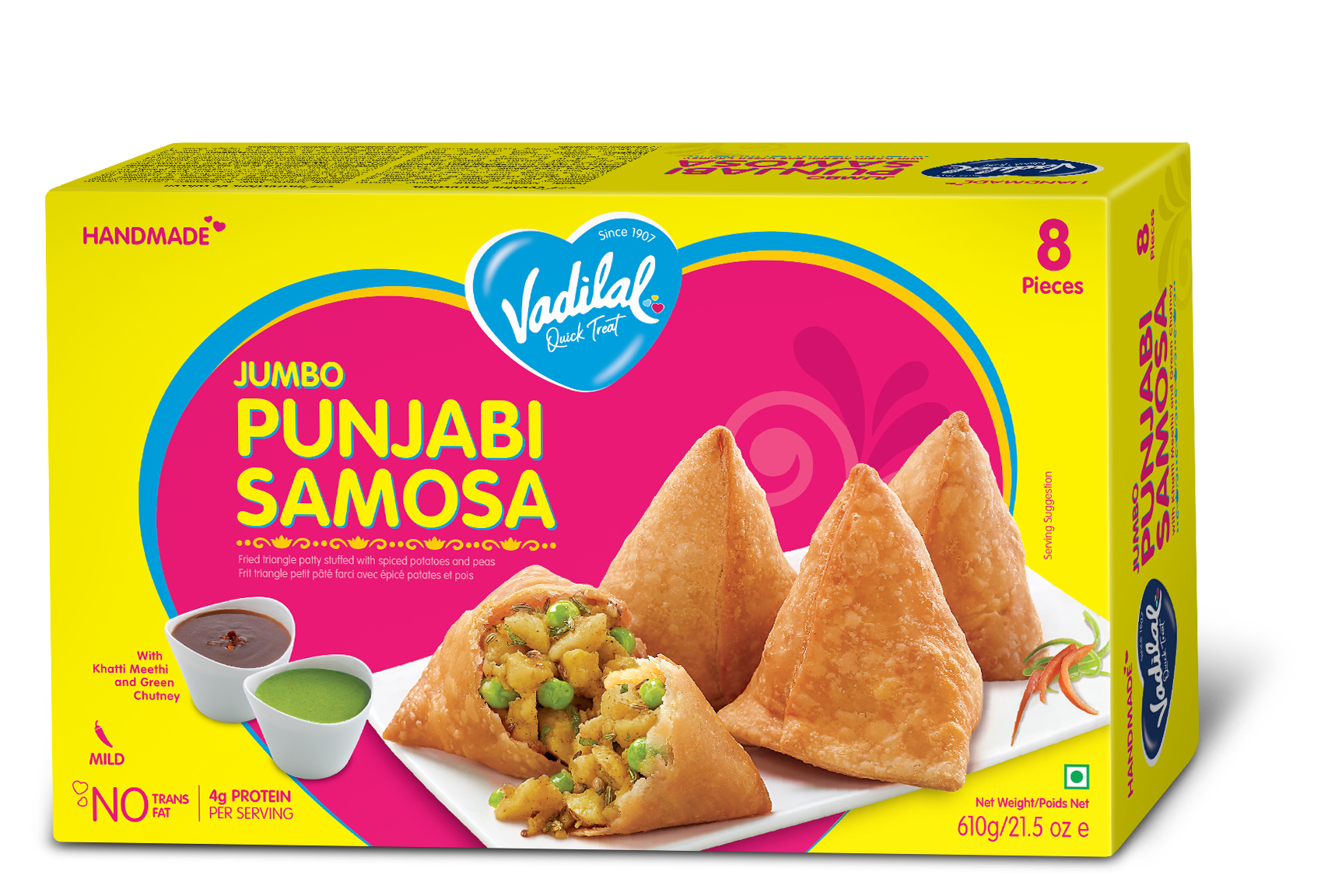 Jumbo Punjabi Samosa – Vadilal Quick Treat