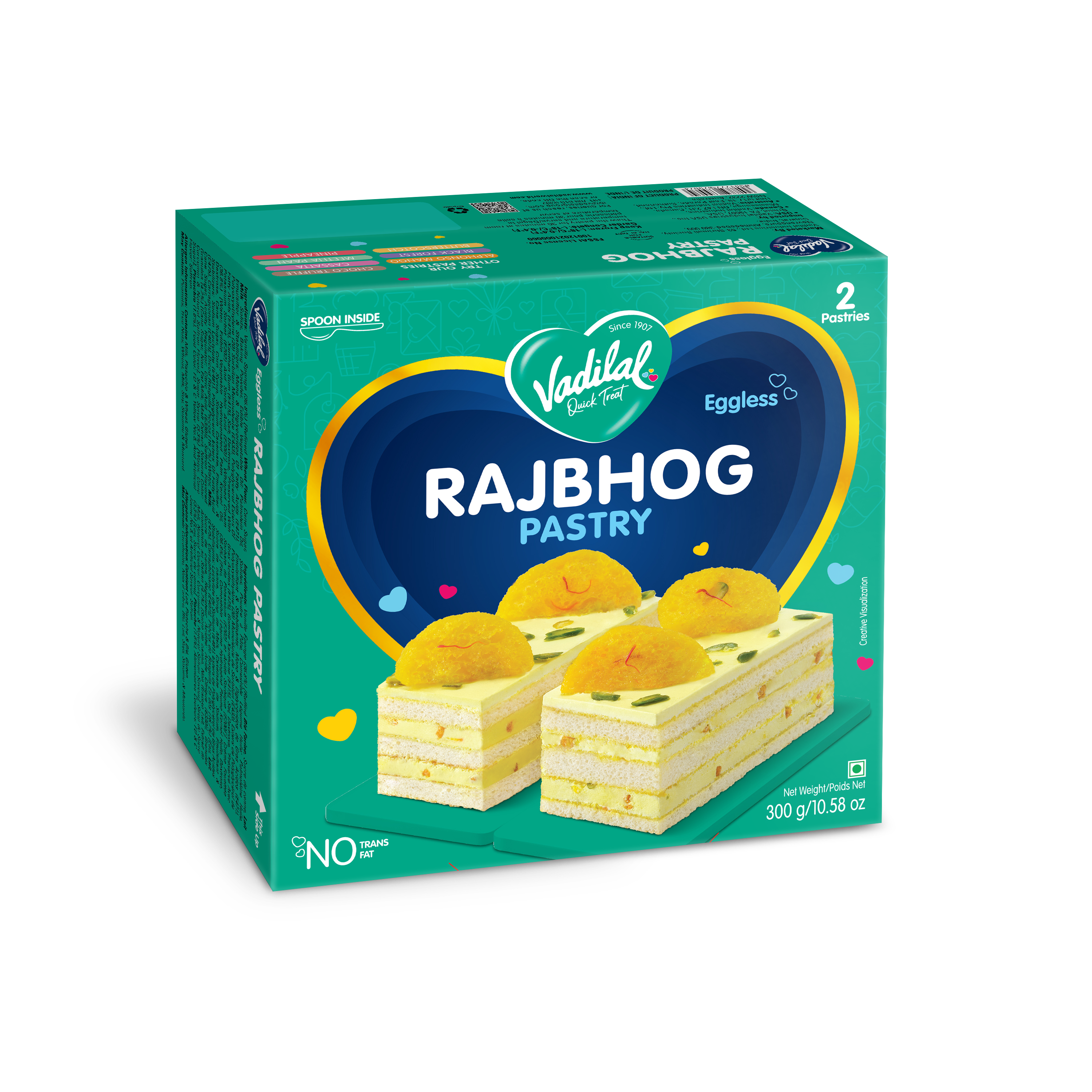 Rajbhog Pastry – Vadilal Quick Treat