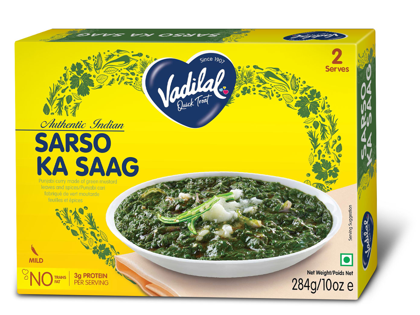 Sarso Ka Saag – Vadilal Quick Treat