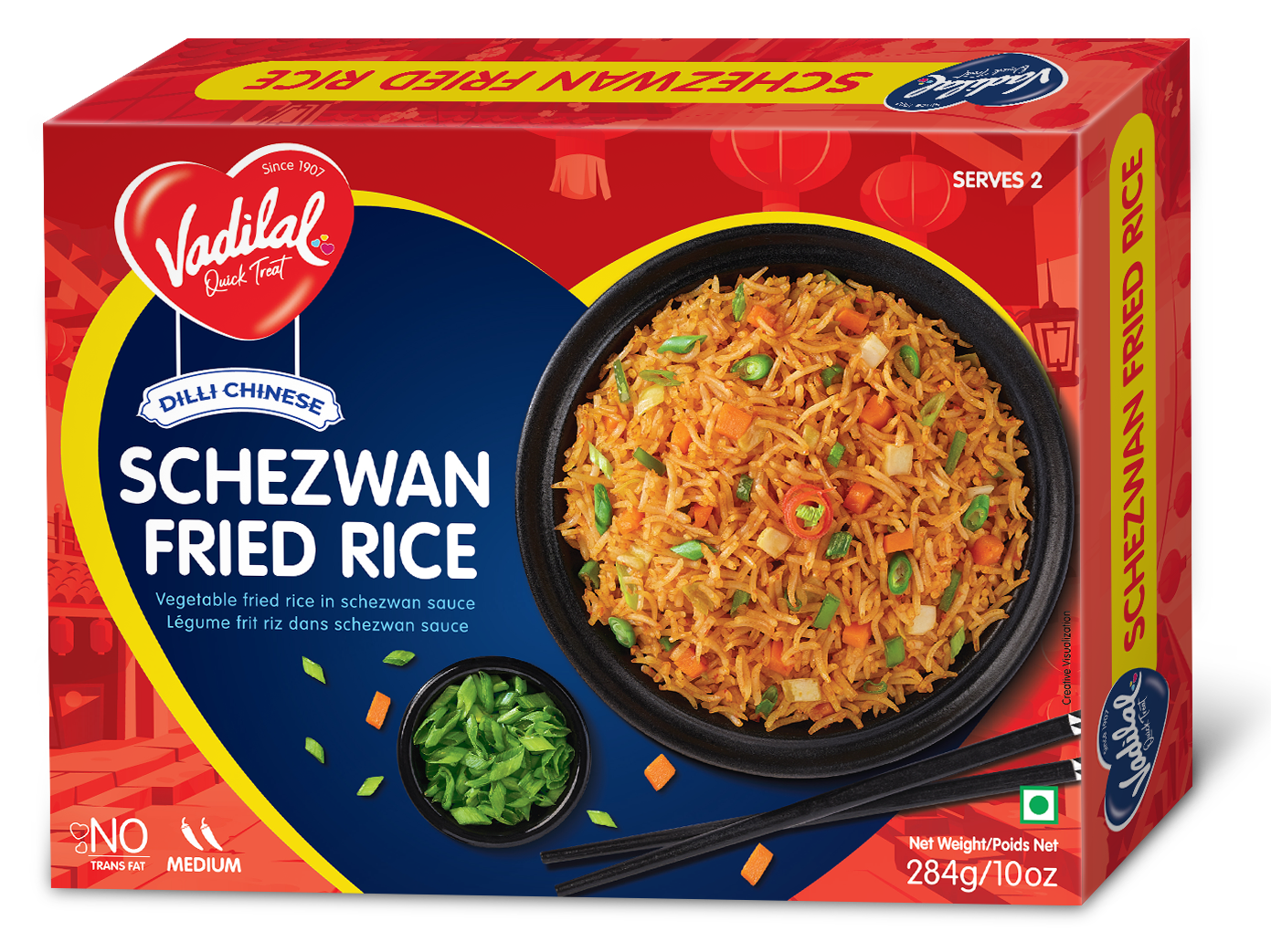 Schezwan Fried Rice – Vadilal Quick Treat