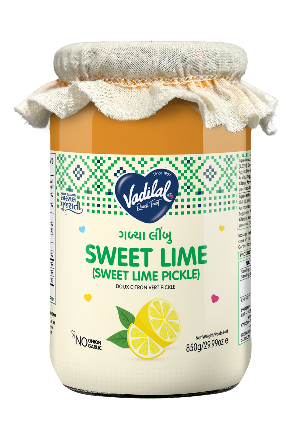 Sweet Lime – Vadilal Quick Treat