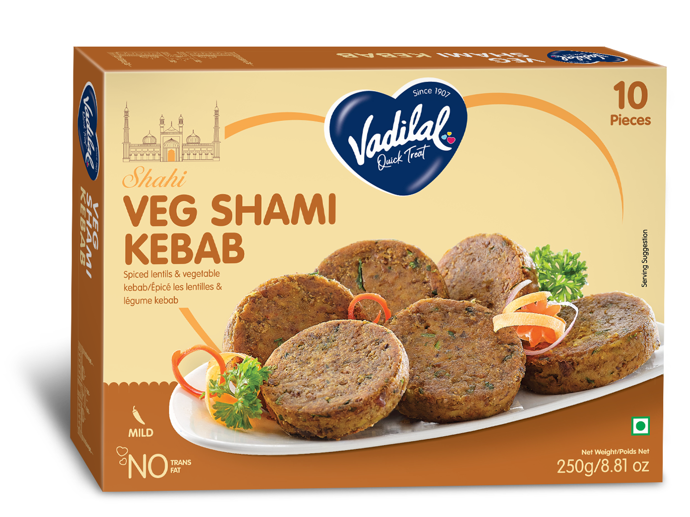 Veg Shami Kebab – Vadilal Quick Treat